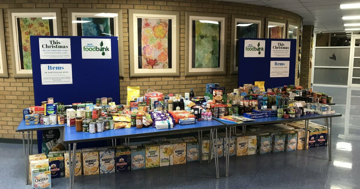 Dixons Fazakerley Academy | Collections for the North Liverpool Food…